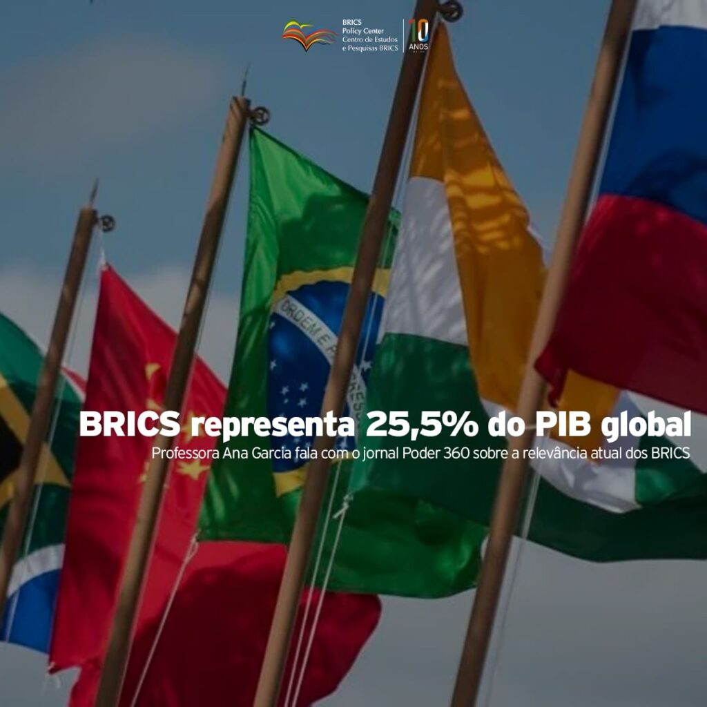 O BRICS e seu papel crescente no PIB global: Entrevista de Ana Garcia ...