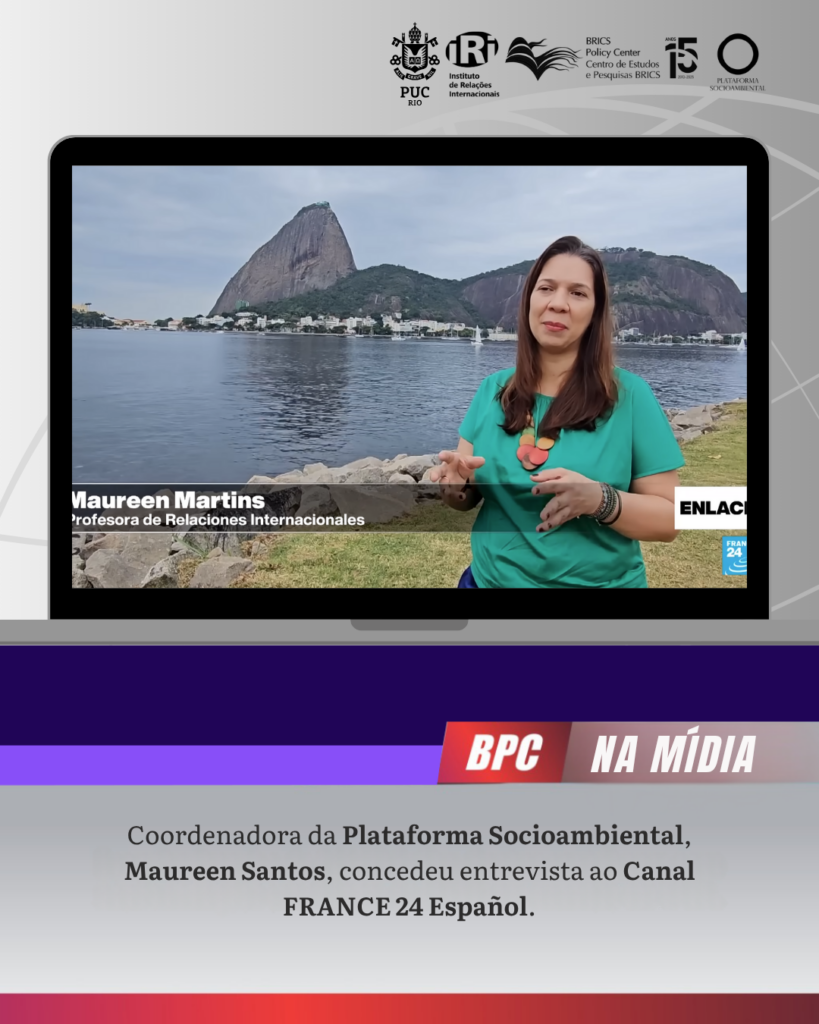 The Coordinator of the Socio-Environmental Platform, Maureen Santos ...