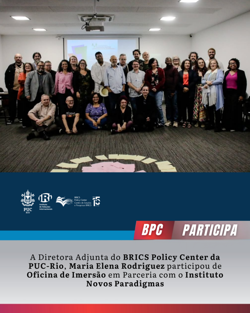 A Diretora Adjunta do BRICS Policy Center da PUC-Rio, Maria Elena ...